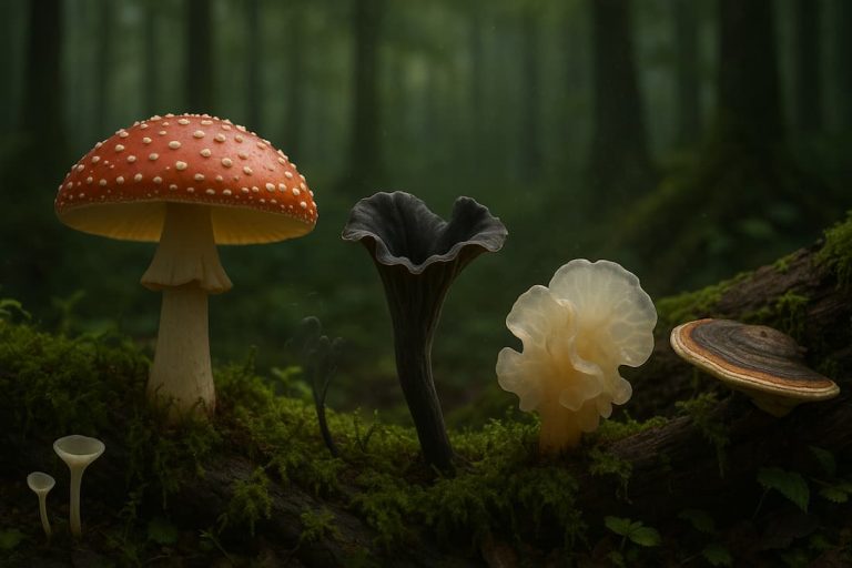 Types of mushrooms: forms, ecology, uses and hazards - Blog LCDLS