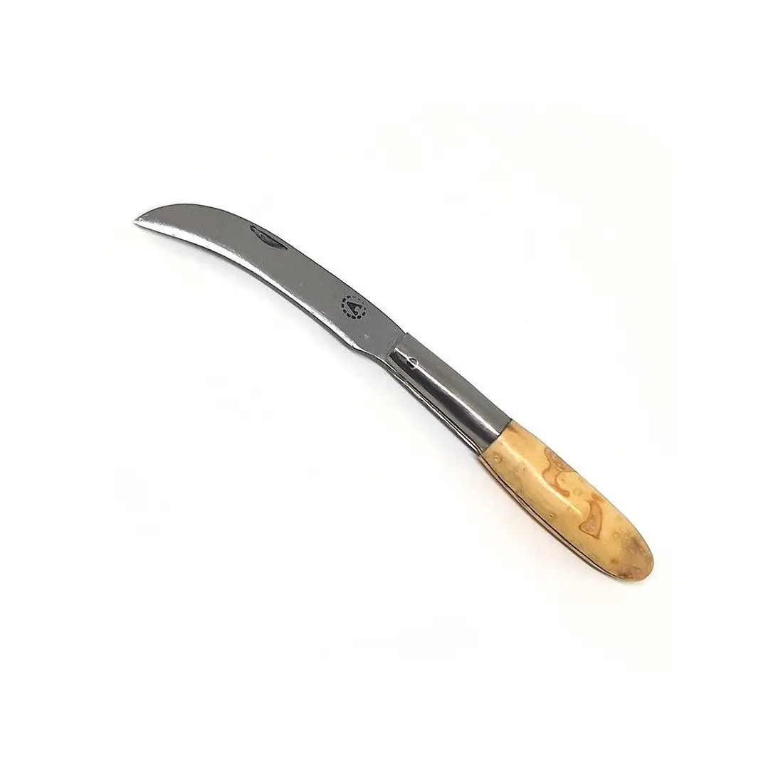 Navaja tranchete Montana Taramundi | boj barnizado forjada 17cm
